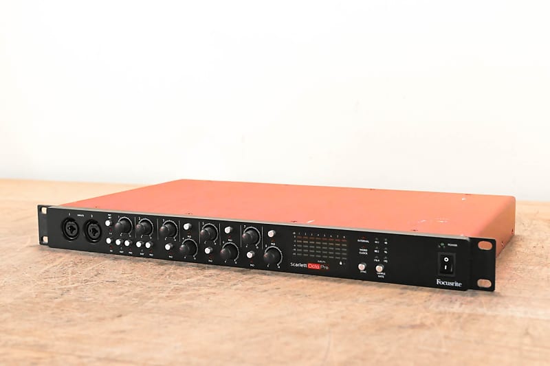 Focusrite Scarlett OctoPre 8-Channel Microphone Preamplifier | Reverb