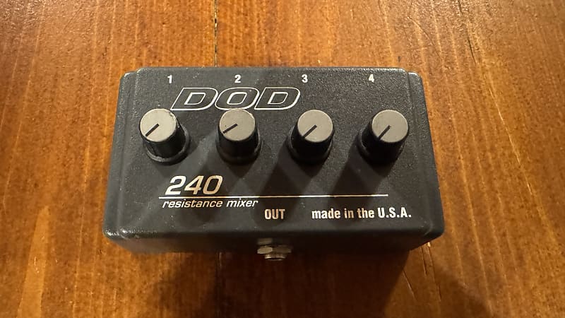 DOD 240 Resistance Mixer 1990's - Gray | Reverb