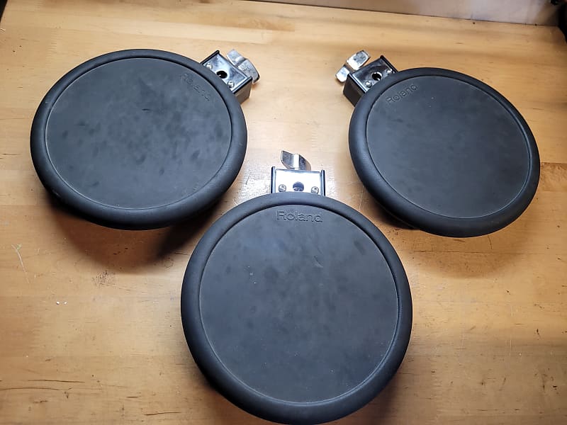 Roland PD-8 Dual Trigger V-Drum Pads 3 Pack NX85949, NX85999, | Reverb