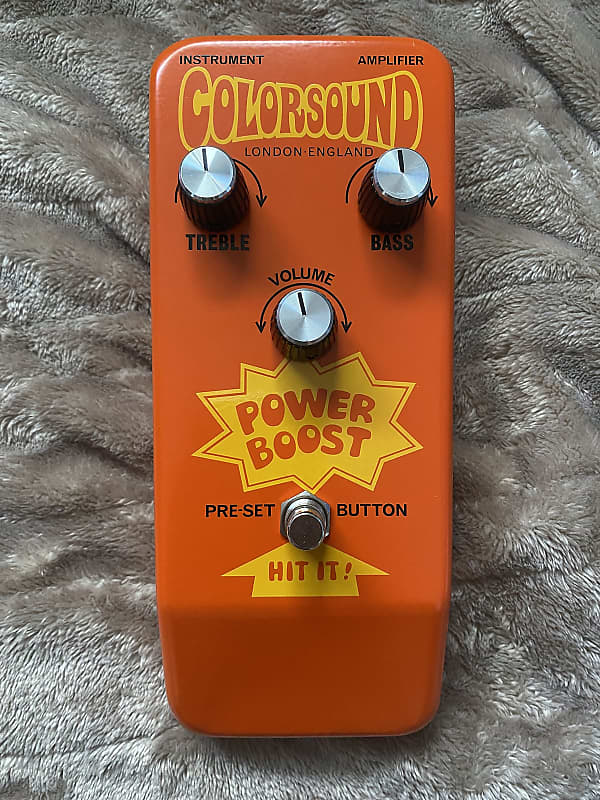 Colorsound Powerboost 18v - Stu Castledine - Solasound | Reverb