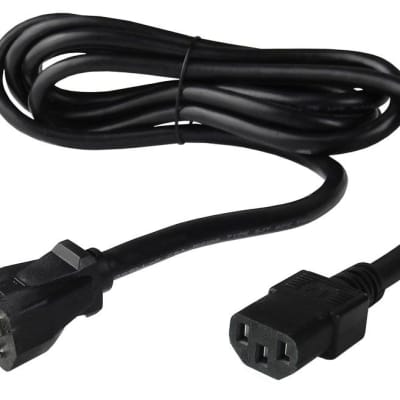 5 FT IEC D Plug D-Plug Power Cable - Nova Sound Black | Reverb