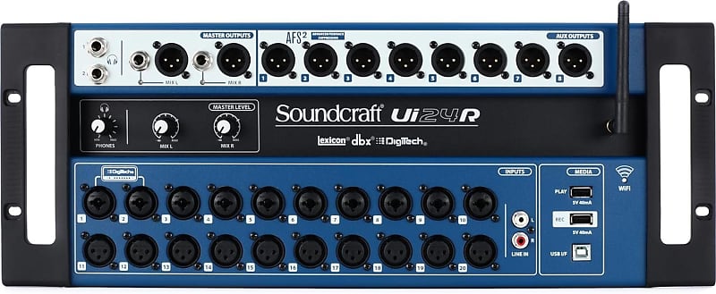 Soundcraft Ui24R 24-channel Remote-controlled Digital Mixer | Reverb