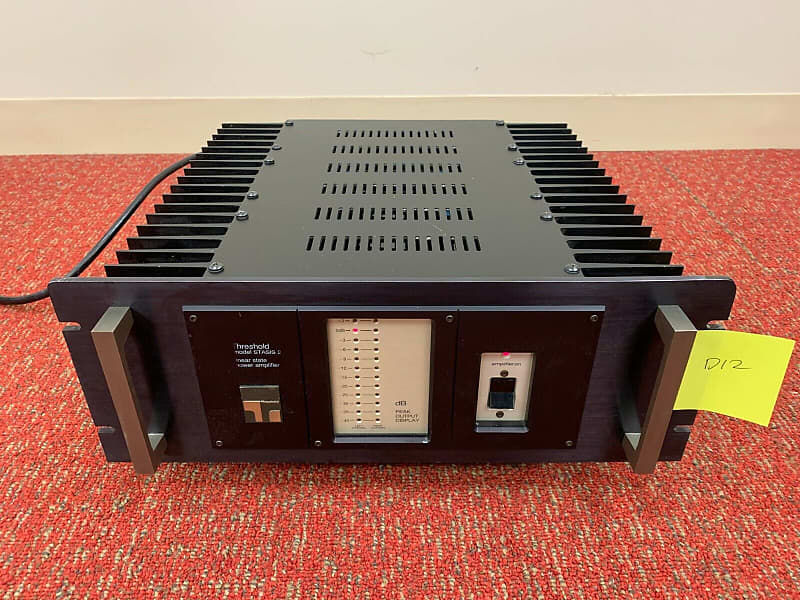 Threshold model STASIS 2 linear state power amplifier | Reverb
