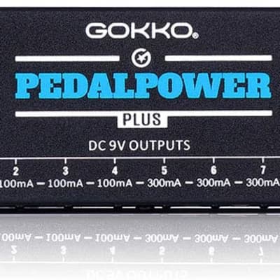 Guitar Pedal Power Supply with 10 DC Output for 9V/12V/18V | Reverb