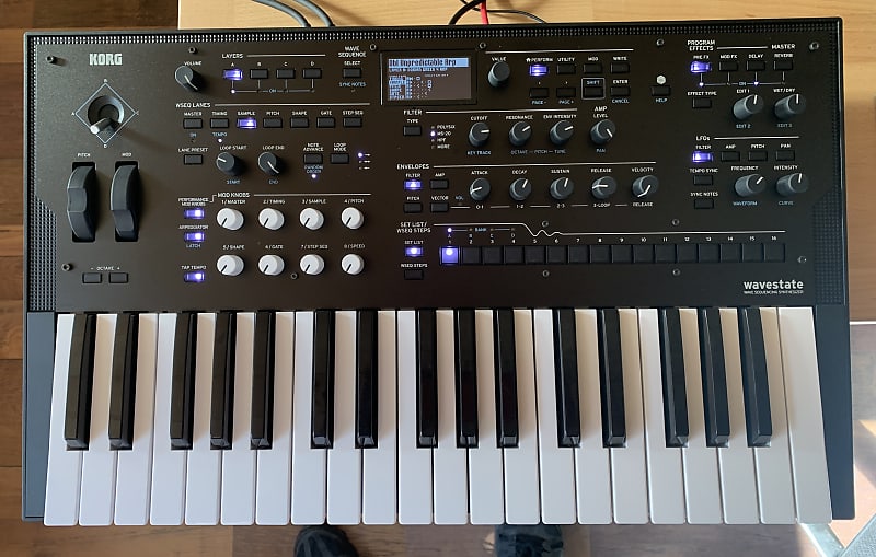 Korg Wavestate Wave Sequencing Synthesizer 2020 Black | Reverb
