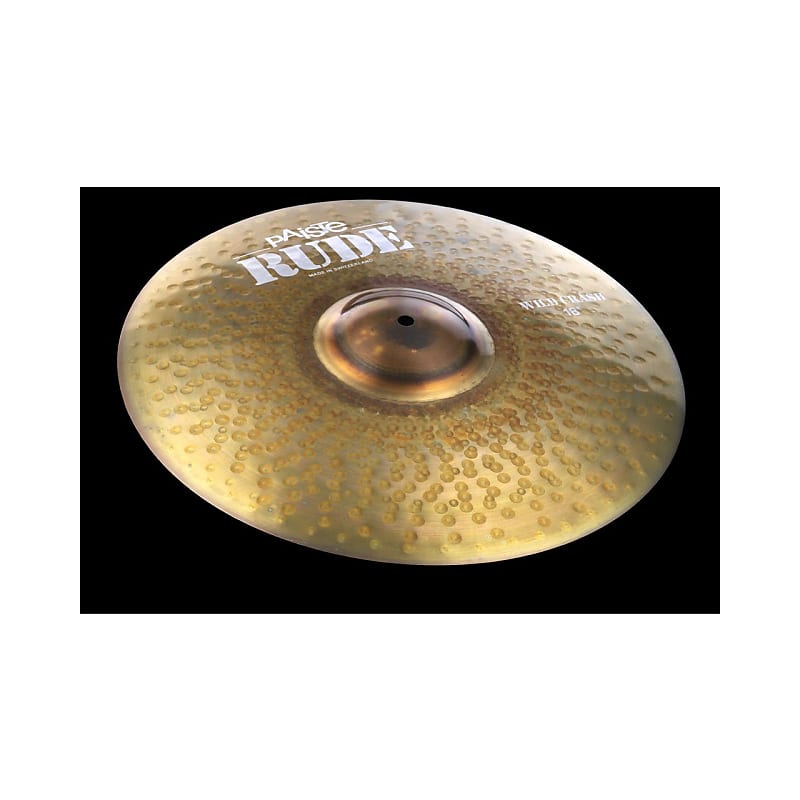 PAISTE 17" Wild Crash - Rude Series | Reverb