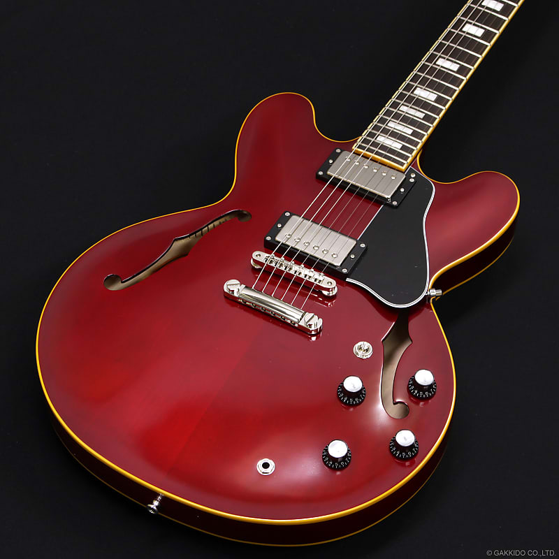 Edwards E-SA-STD Cherry Red, Semi Acoustic, MIJ Edwards | Reverb
