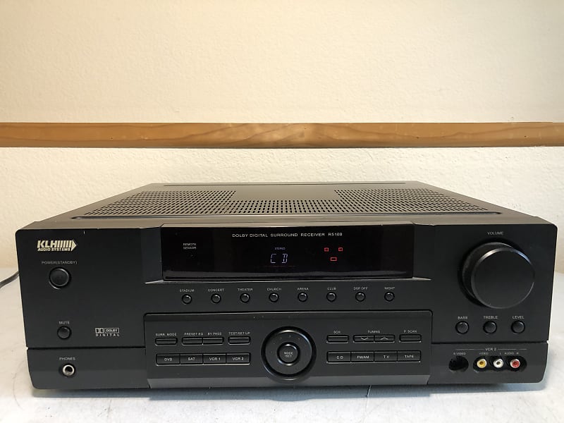 KLH R5100 Receiver HiFi Stereo Vintage Home Audio 5.1 Channel | Reverb