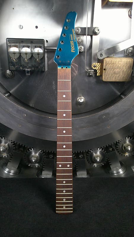 Focus by Kramer 3000 Electric Guitar Neck Blue Made in Japan | Reverb