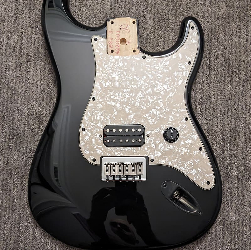 Squier Affinity Stratocaster H HT loaded custom body | Reverb