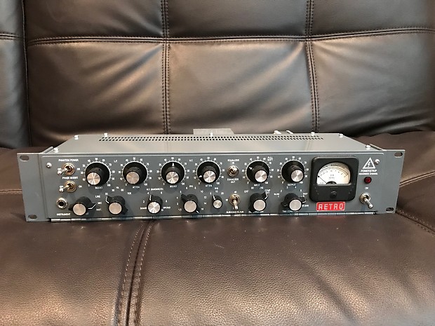 Retro Instruments Powerstrip Tube Channel Strip EQ Pre | Reverb