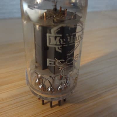 Super rare MULLARD 12ax7 ecc83 f92 LONG PLATE made in 1959 UK | Reverb