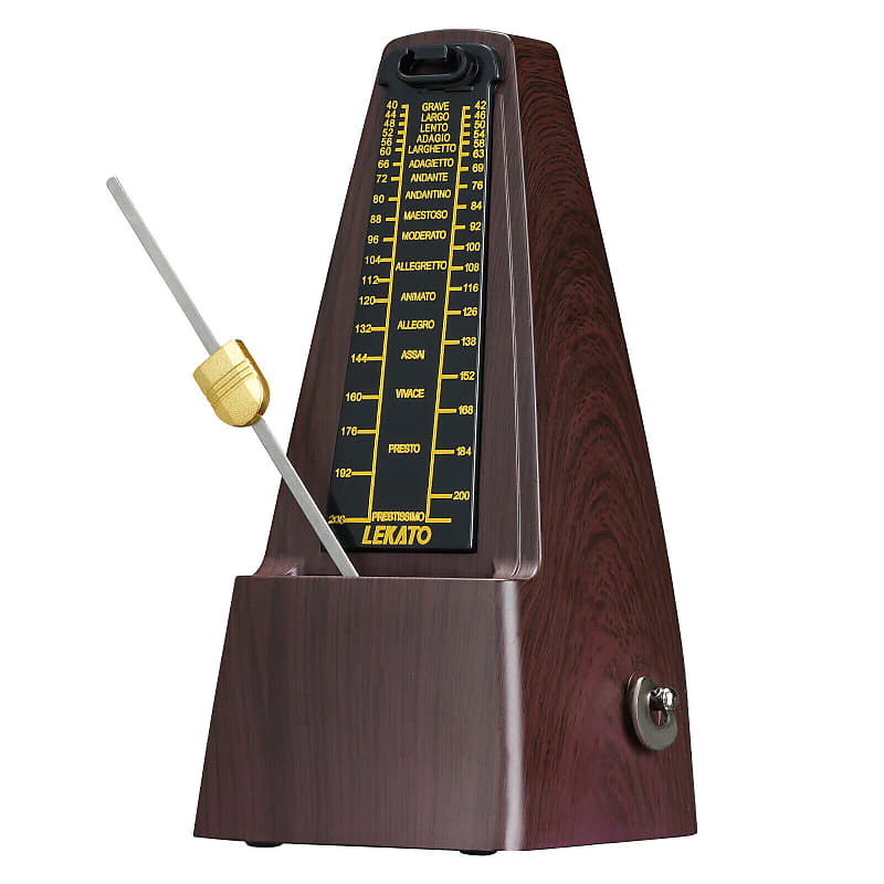 LEKATO Guitar Bass Mechanical Metronome with Bell Music Timer | Reverb