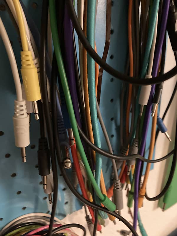 20 patch cables 1/8” male plugs 3.5 modular | Reverb