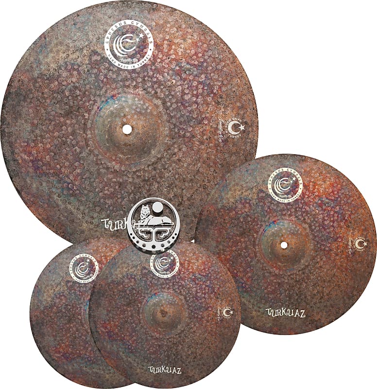 Ephesus Cymbals Turkuaz Cymbal Pack Box Set 14-16-20 | Reverb