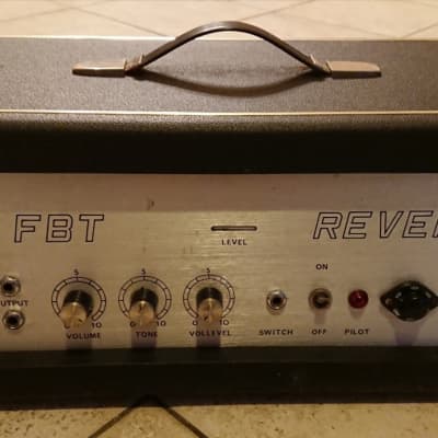 FBT Analog Spring REVERB with Tube ''Magic Eye'' Vintage | Reverb UK
