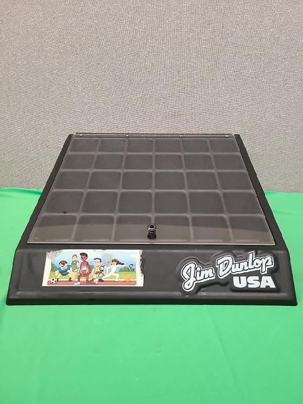 Jim Dunlop Guitar Pick Retail Counter Display Case | Reverb