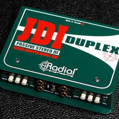 Radial Jdi Duplex Mk3 Stereo Direct Box | Reverb