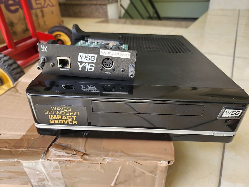 Waves SoundGrid IMPACK SERVER AND Y16 CARD for Mixer yamaha | Reverb