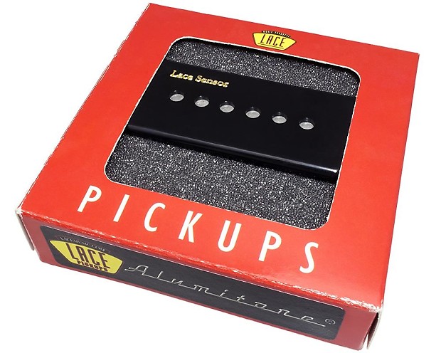 Lace Alumitone ALUMA V-90 Guitar Pickup BLACK Dogear | Reverb Canada