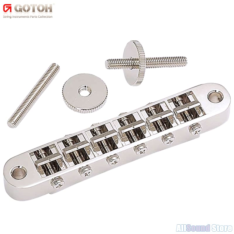 Gotoh GE103B Nashville Tune-O-Matic Guitar Bridge Tunematic - | Reverb