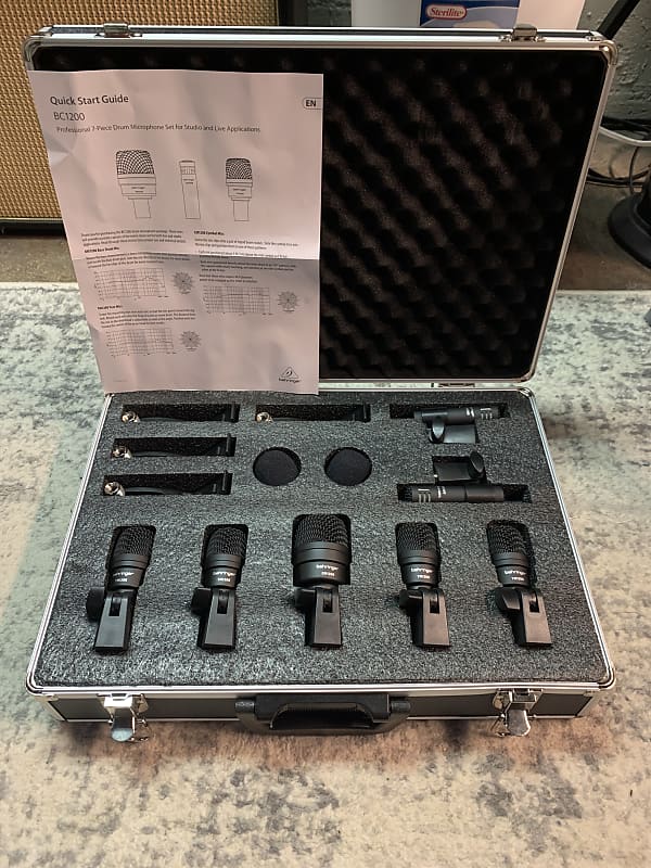 Behringer BC1200 Drum Mic Kit (7 mics) | Reverb