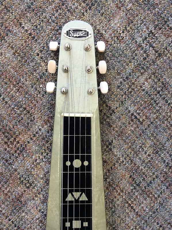 Supro Comet Lap Steel 1947 White Perloid | Reverb