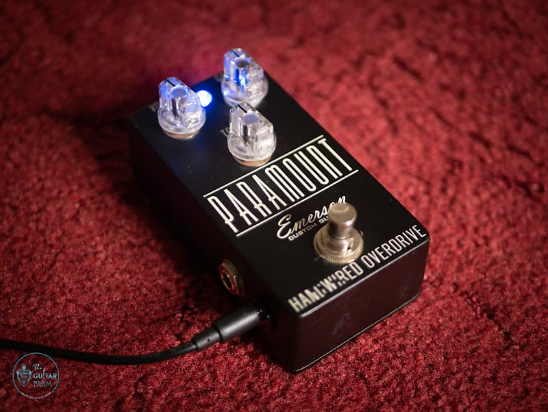 Emerson Paramount V1 Handwired Transparent Overdrive - | Reverb UK