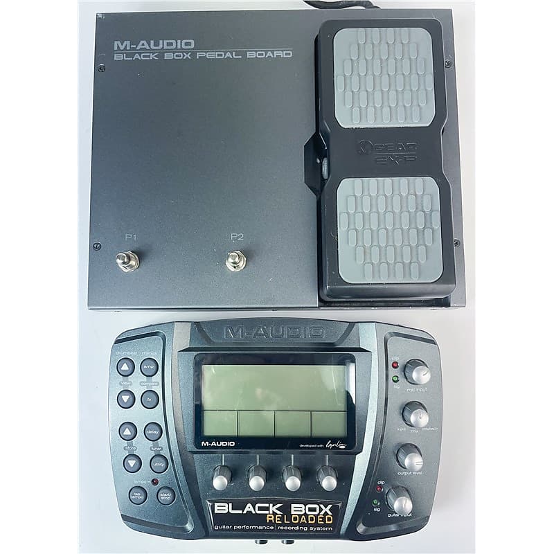 M-Audio Black Box Reloaded Plus Footswitch, Second-Hand | Reverb