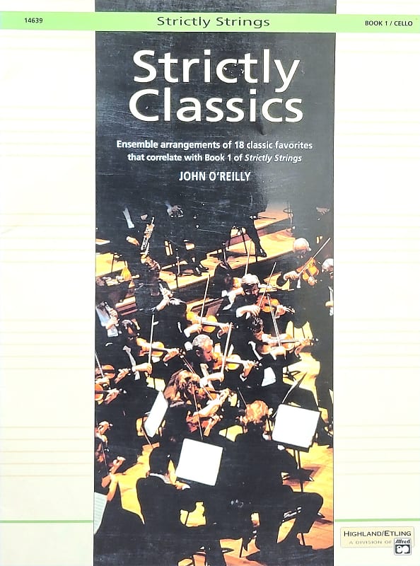 Strictly Classics - CELLO BOOK 1 - Strictly Classics | Reverb