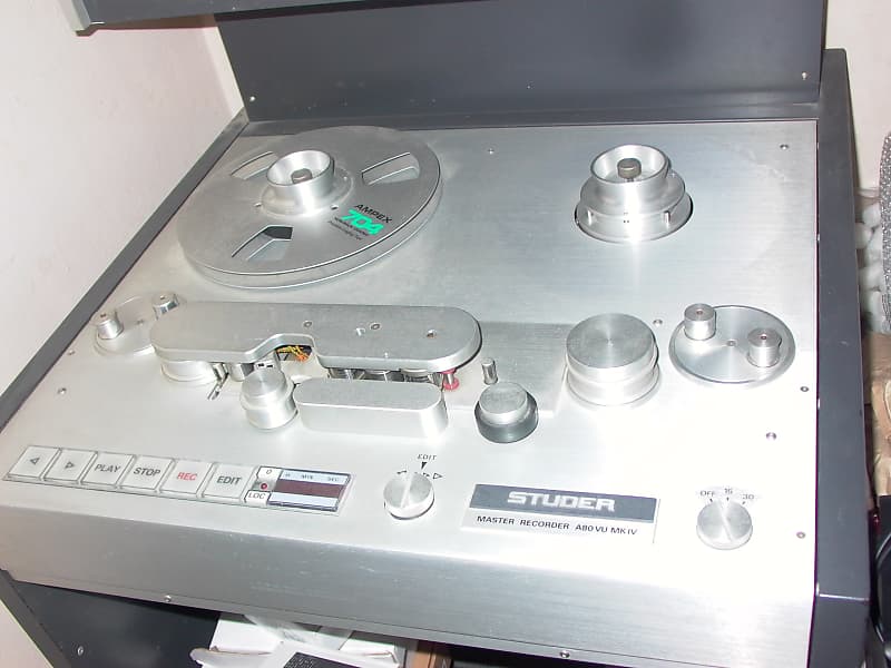 Studer A80 VU mk4 1/2" 4 track | Reverb