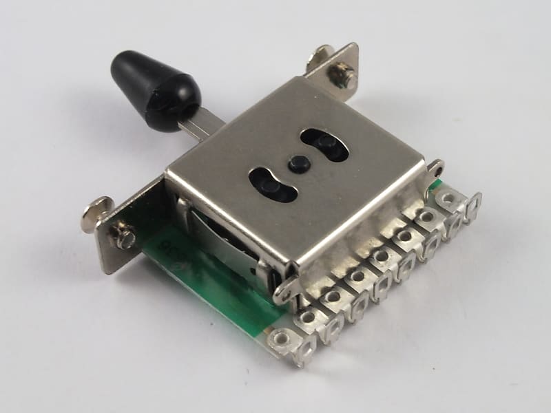 5 Way Selector Switch + Black Tip to fit Stratocaster | Reverb UK