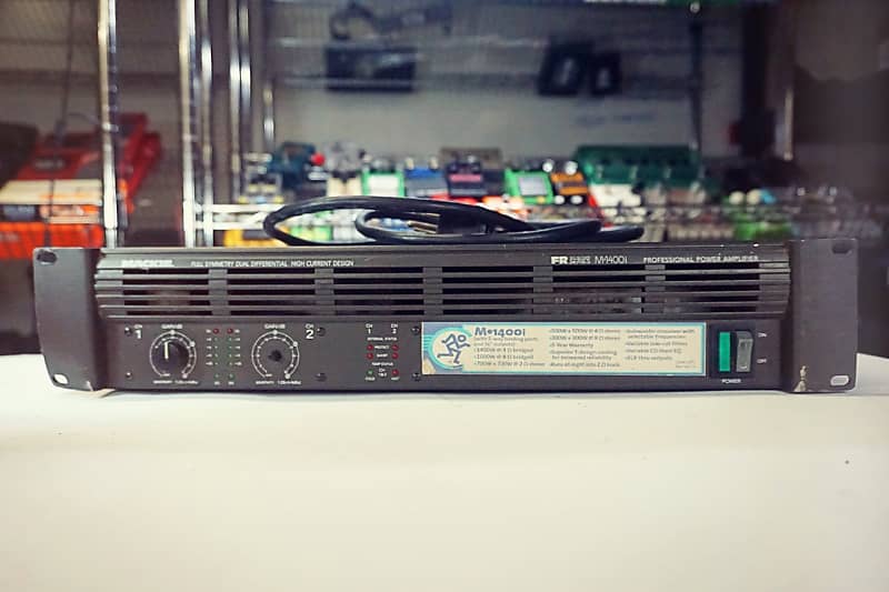 Mackie M1400i FR Series 2-Channel Power Amplifier | Reverb