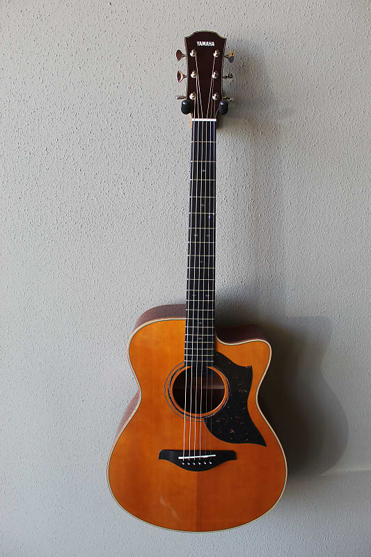 Brand New Yamaha AC5M ARE Concert Cutaway Acoustic/Electric | Reverb