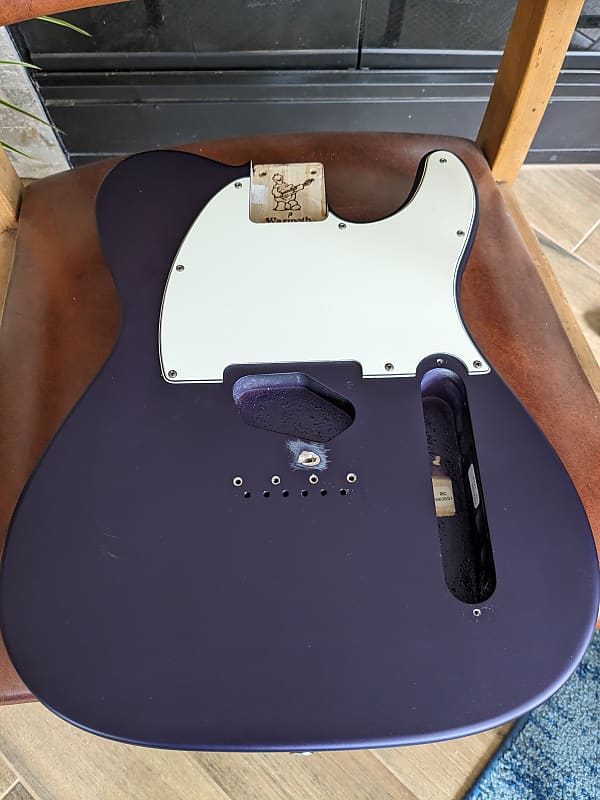 Warmoth Matte Candy Purple Telecaster Body 2021 - Matte Candy | Reverb