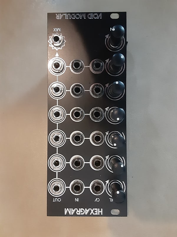 Void Modular Hexagram 6x VCA + Mixer | Reverb