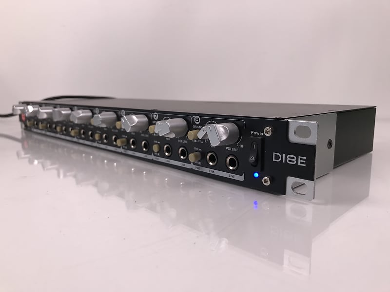 SM Pro Audio DI8E 8 Channel DI Line Mixer Black | Reverb