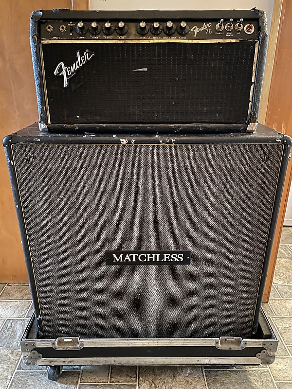 Mato Nanji Fender 75 Head w/ Matchless 4x12 cab | Reverb