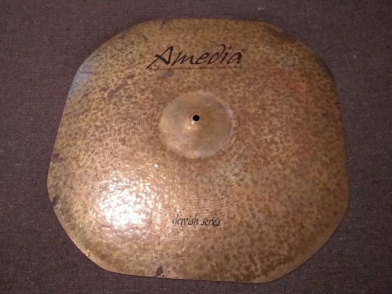 24" Amedia Dervish Stingray square cymbal - 2405 grams - | Reverb