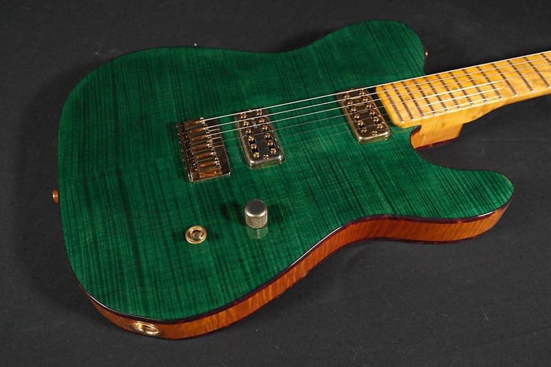 Fender Masterbuilt Custom Shop Maple Telecaster Emerald | Reverb UK