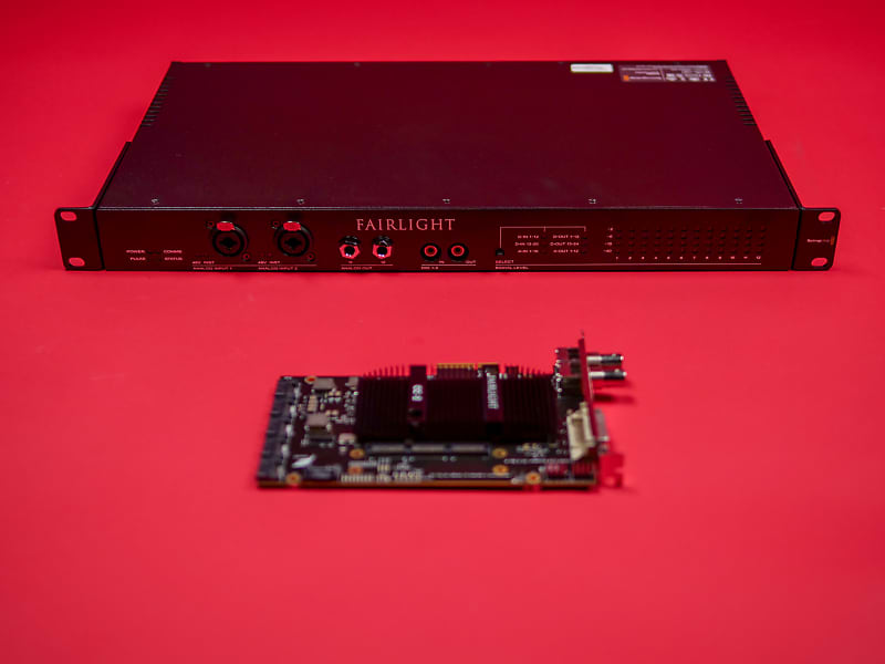 Blackmagic Desig Fairlight Audio Interface WITH Fairlight | Reverb
