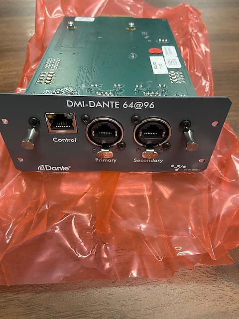 DiGiCo DMI-DANTE2 64@96 Multi-channel Dante Interface Card | Reverb