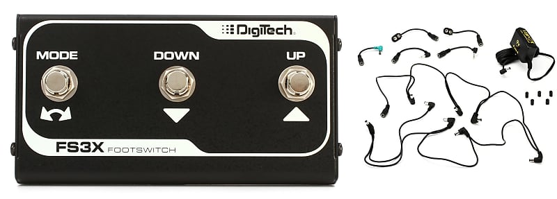 DigiTech FS3X 3-button Foot Switch Bundle with Truetone 1 | Reverb