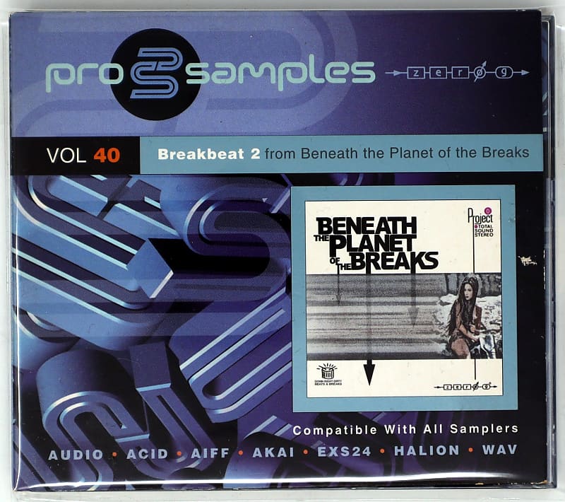 Zero-G Pro Samples Vol.40 Breakbeat 2 Sample Library/Sound | Reverb