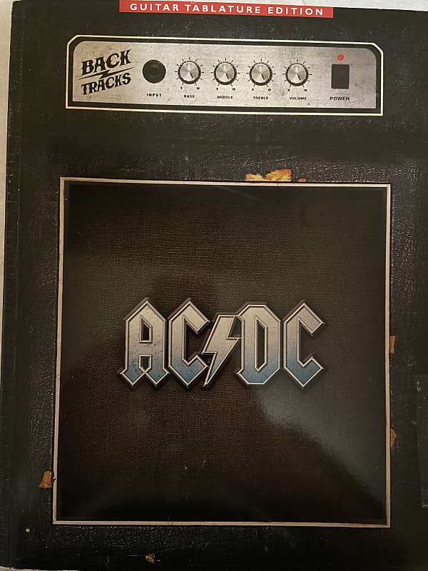 AC/DC - Back Tracks - Guitar Tab / Tablature Book | Reverb