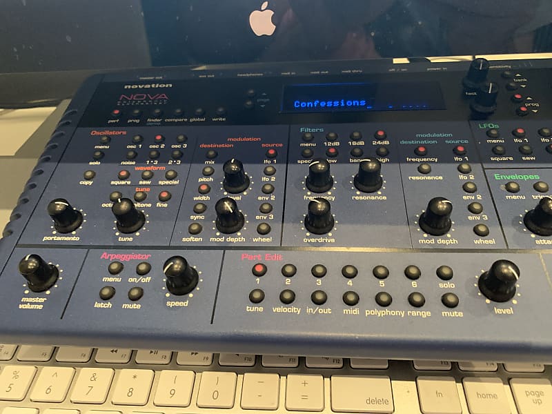 Novation Nova desktop synth | Reverb