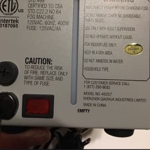 iNTERTEK 3187095 Gray The Fog Machine Fogger Party Model NO | Reverb