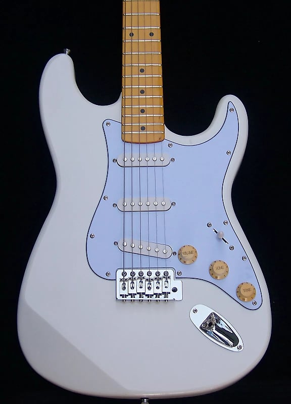 Custom Strat 2021 White +Treble Bleed Circuit + Working | Reverb