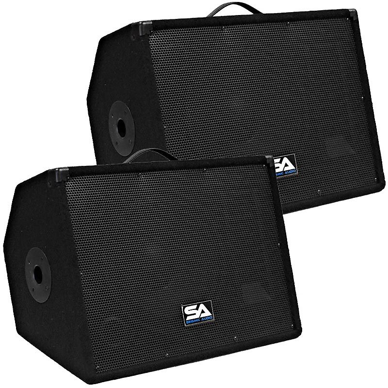 Seismic Audio SA-12M.3 Passive 1x12" 150w Floor Monitor Wedge | Reverb