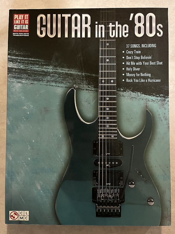 Guitar In The 80's - Guitar Tab / Tablature Book Motley Crue | Reverb